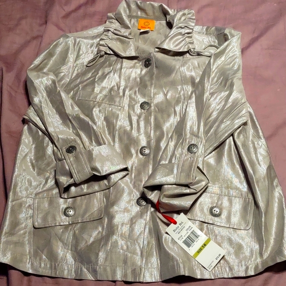 Ruby Rd. | Jackets & Coats | Nwt Ruby Rd Neo Native Size 4 Taupe Jacket ...